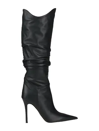 ILIO SMERALDO Leather Boots - Black