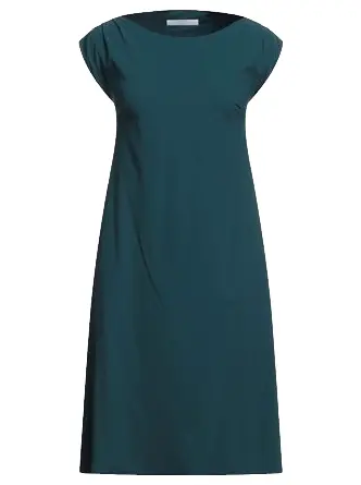 Chiara Boni La Petite Robe Midi Trapeze Dress - Deep Jade