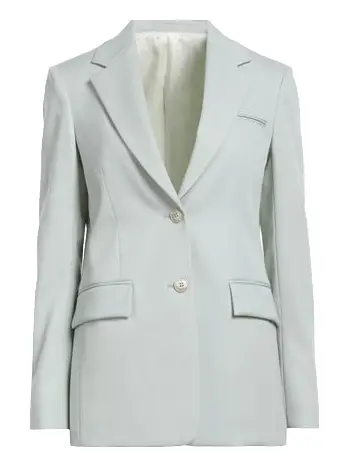 LANVIN Light Virgin Wool Single-breasted Blazer - Green