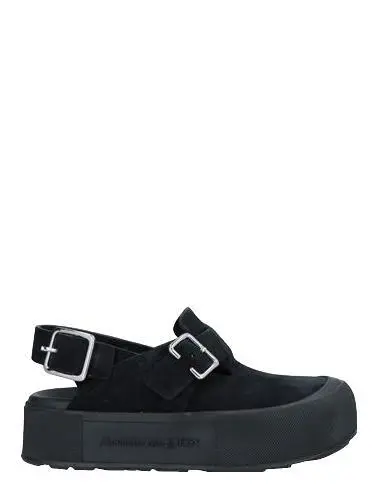 Alexander McQueen Mules & Clogs Leather - Black