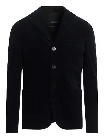 Les Copains Single-breasted Cotton Corduroy Blazer - Blue