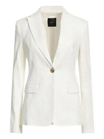 Pinko Single-breasted Blazer - White