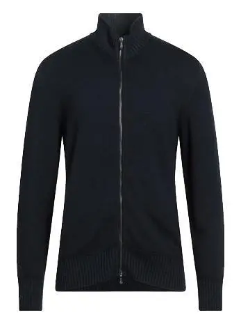 DRUMOHR Merino Wool Zip-up Cardigan - Midnight Blue