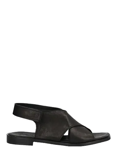BALDININI Calfskin Sandals - Black