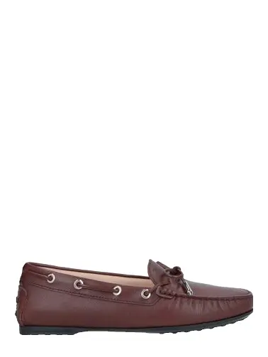 TOD'S Leather Loafers - Brown