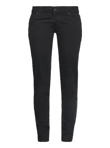 Dsquared2 Skinny Jeans With Logo - Black