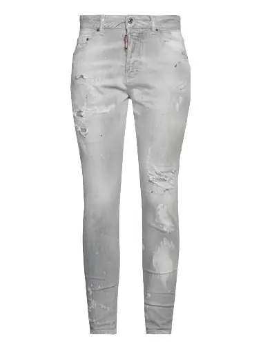 Dsquared2 Skinny Jeans In Denim - Grey