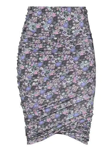 Isabel Marant Mini Skirt In Viscose And Elastane - Purple