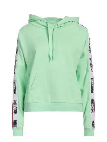 Moschino Sweatshirt With Appliqués And Logo - Green
