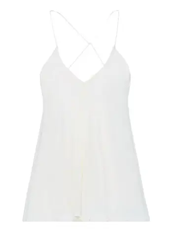 OTTOD'AME Crepe Camisole - White