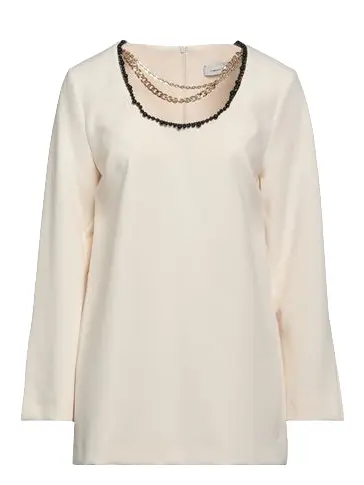 SIMONA CORSELLINI Crepe Top - White