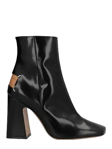 MAISON MARGIELA Leather Ankle Boots - Black