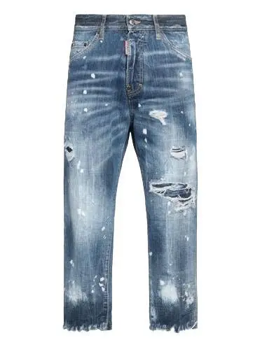 Dsquared2 Tapered Distressed Jeans - Blue