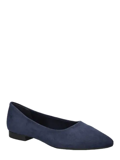 BELLA VITA Mireya Flat - Navy Suede