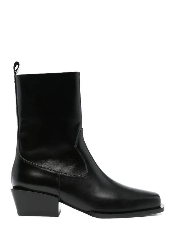 AeydĒ Bill 60mm Leather Boots - Black