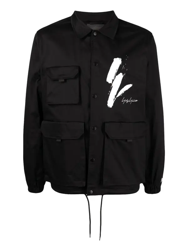 Yohji Yamamoto X New Era Logo-print Jacket - Black