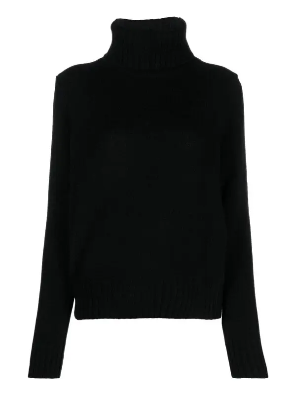 Polo Ralph Lauren Roll-neck Wool Jumper - Black