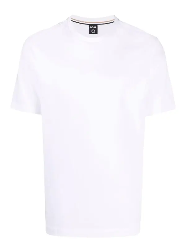 BOSS Stretch-cotton T-shirt - White