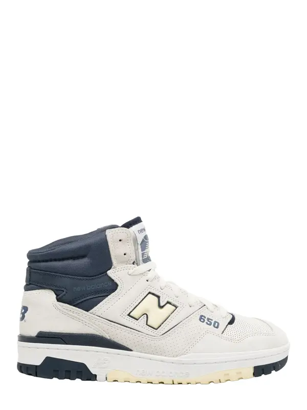 NEW BALANCE 650 High-top Sneakers - White