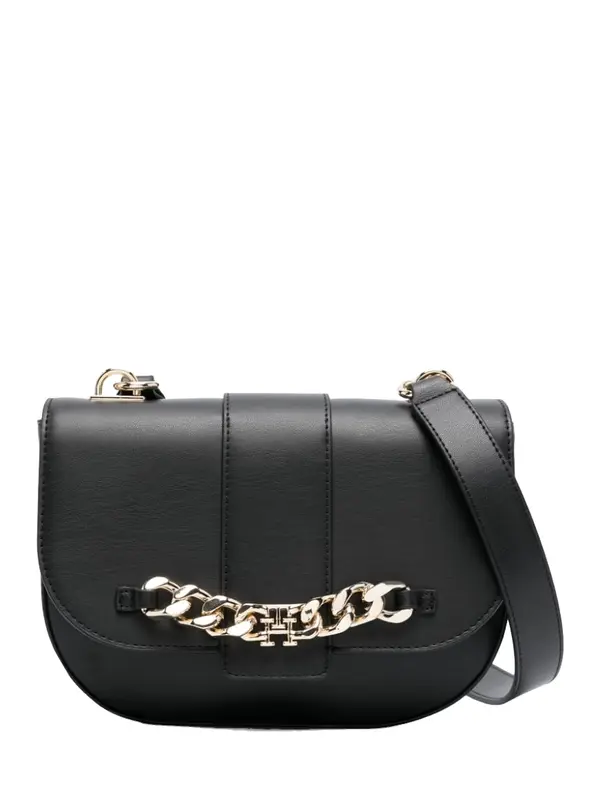 Tommy Hilfiger Chain-link Crossbody Bag - Black