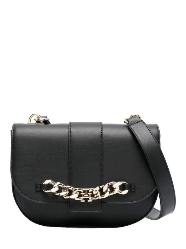 Tommy Hilfiger Chain-link Crossbody Bag - Black