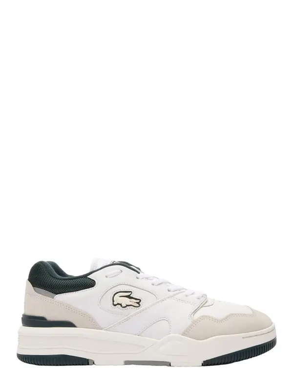 Lacoste Lineshot Eyelet Leather Sneakers - White