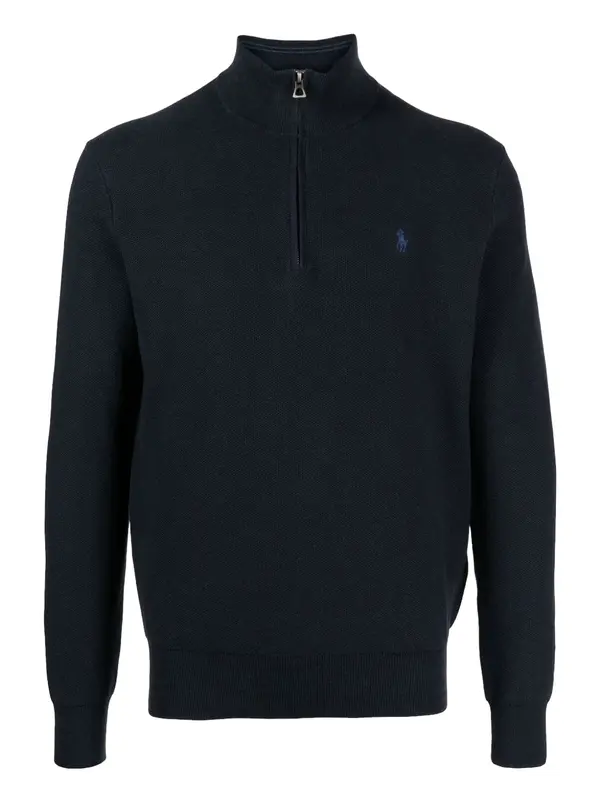 Ralph Lauren Cotton Jumper - Blue