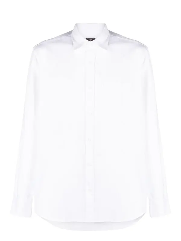 Peserico Long-sleeve Cotton Shirt - White