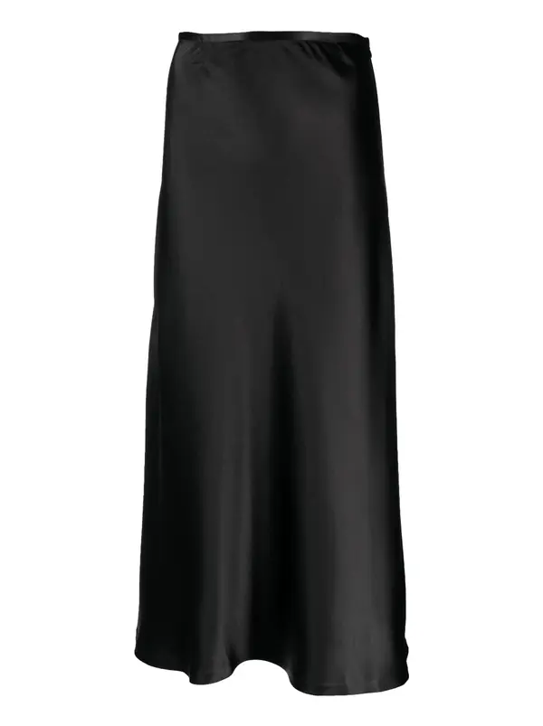 ATU BODY COUTURE A-line Maxi Skirt - Black