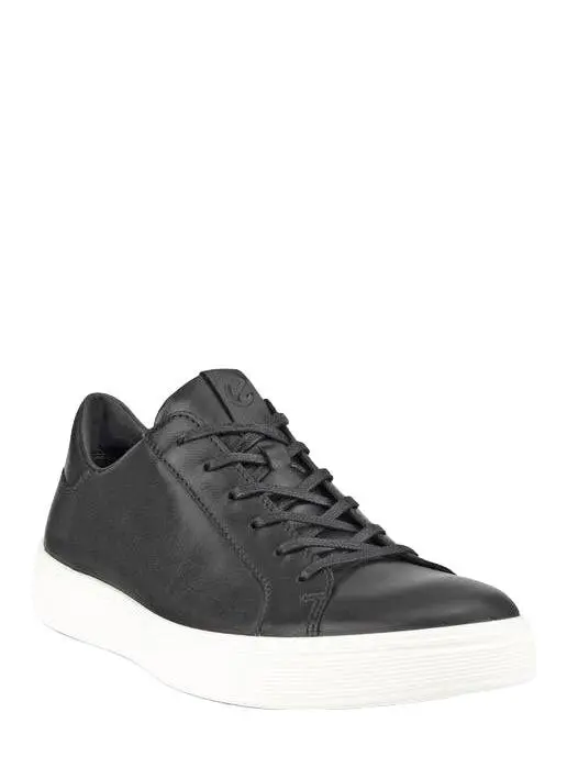 Ecco Street Tray Sneaker - Black