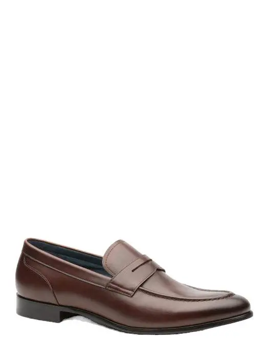 BLAKE MCKAY Davis Moc Toe Penny Loafer - Brown