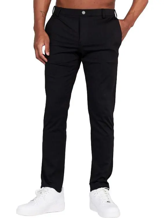 REDVANLY Bradley Pull-on Trousers - Tuxedo