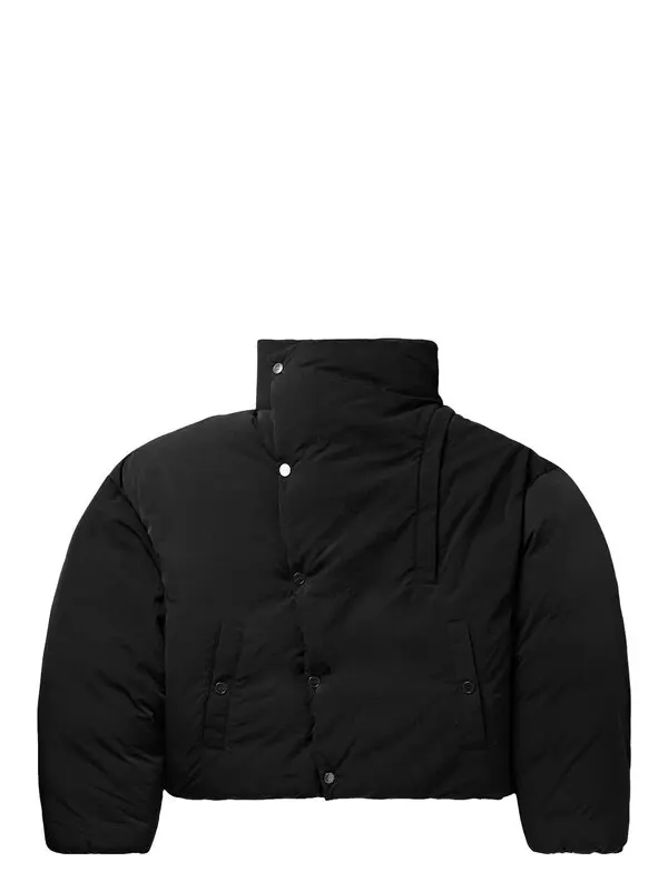 Jacquemus Cocoon Oversized Padded Jacket - Black