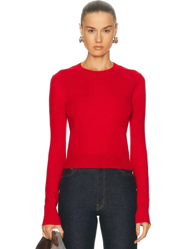 Eterne Francis Cashmere Sweater - Rouge