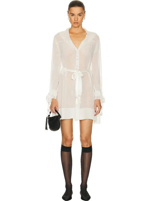 BODE Finch Dress - Ivory
