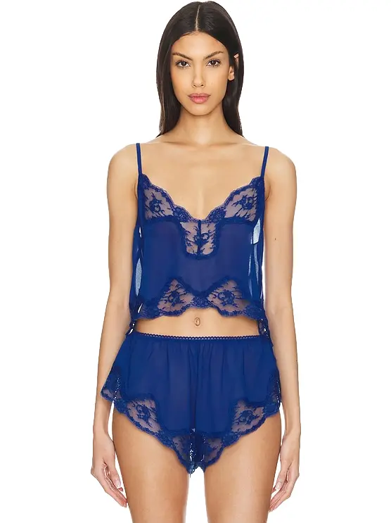 KAT THE LABEL Harley Camisole - Cobalt