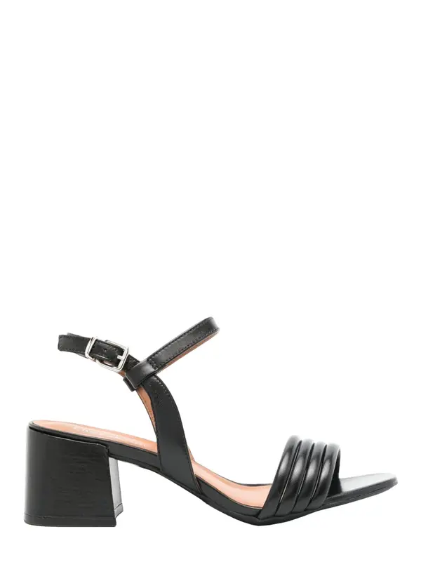 STUDIO CHOFAKIAN Studio 135 40mm Leather Sandals - Black