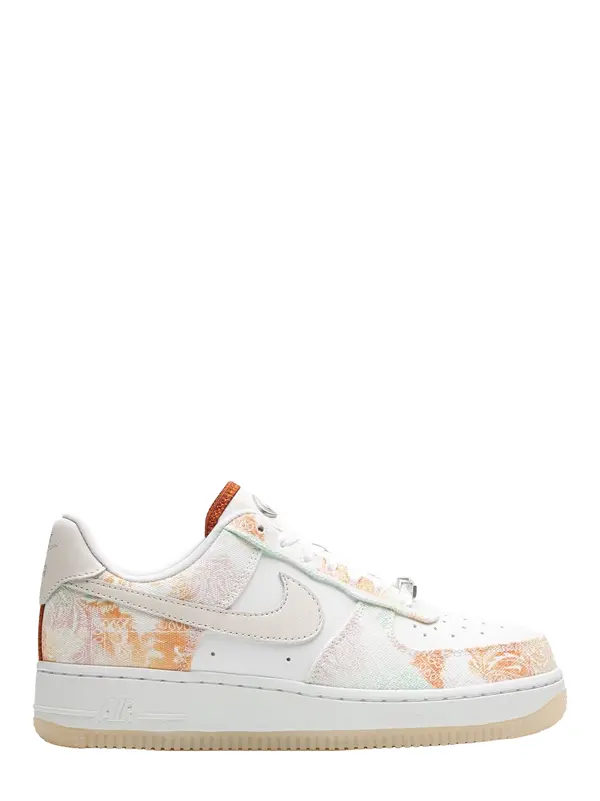 Nike Air Force 1 Low Pastel Paisley Sneakers - White