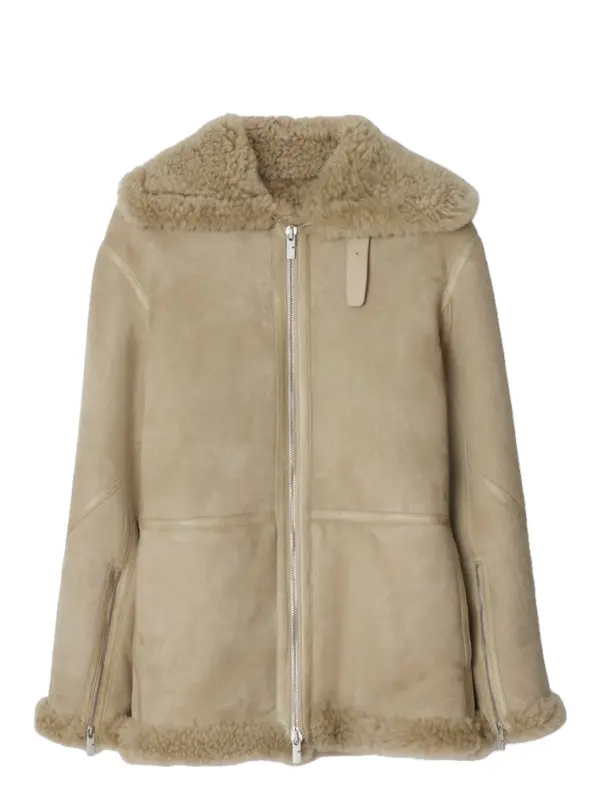 Burberry - Burberry Shearling Aviator Jacket