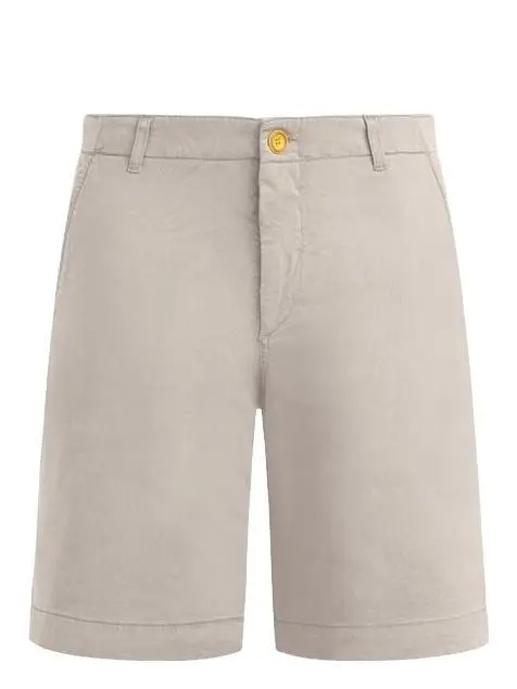 Vilebrequin Tencel Gabardine Bermuda Shorts - Beige