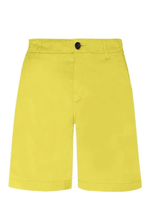Vilebrequin Tencel Gabardine Bermuda Shorts - Yellow