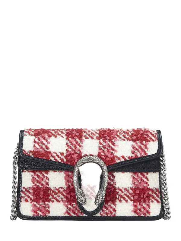 Gucci Dionysus Small Tweed Shoulder Bag - Multi