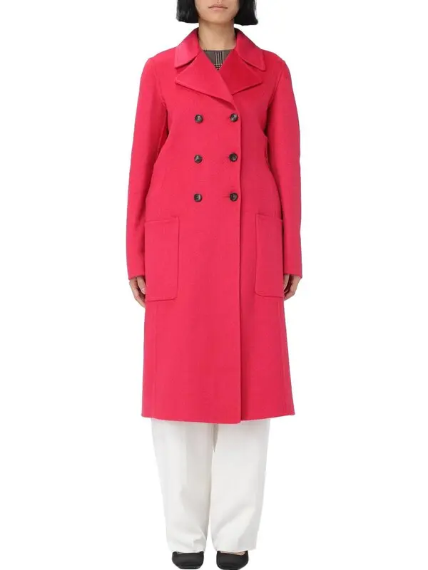 LANVIN Double Breasted Coat - Melon