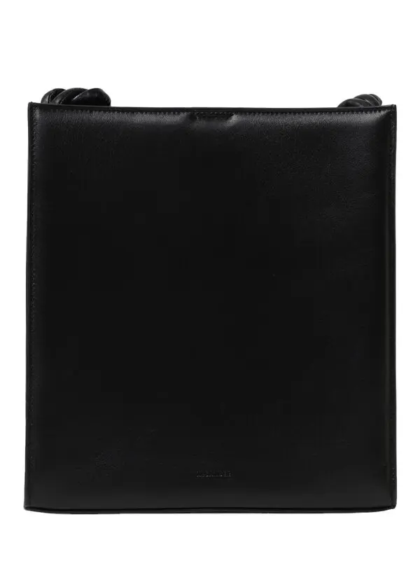 JIL SANDER Braided Shoulder Bag - Black