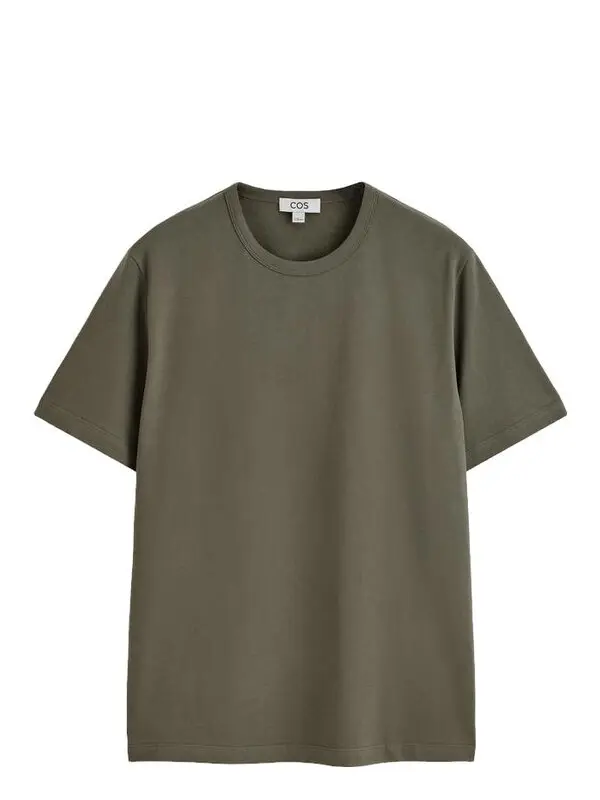 Cos Brushed-cotton Shirt - Green