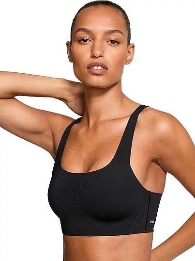 Victoria's Secret Vsx Featherweight Max Sports Bra - Black
