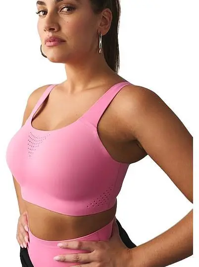 Victoria's Secret Vsx Featherweight Max Sports Bra - Pink