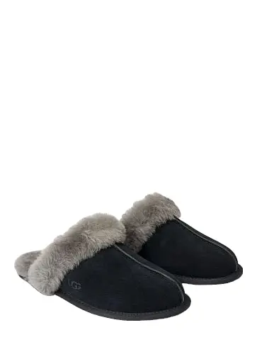 Pink Ugg® Scuffette Ii Slipper - Black