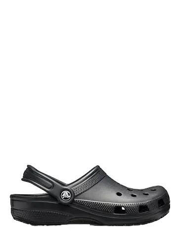 Pink Crocs Classic Clogs - Black