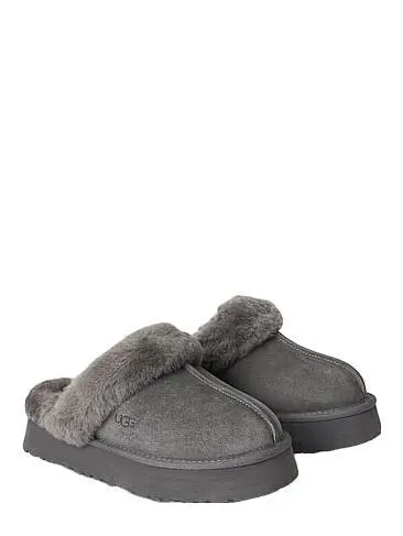 Pink Ugg® Disquette Slippers - Grey